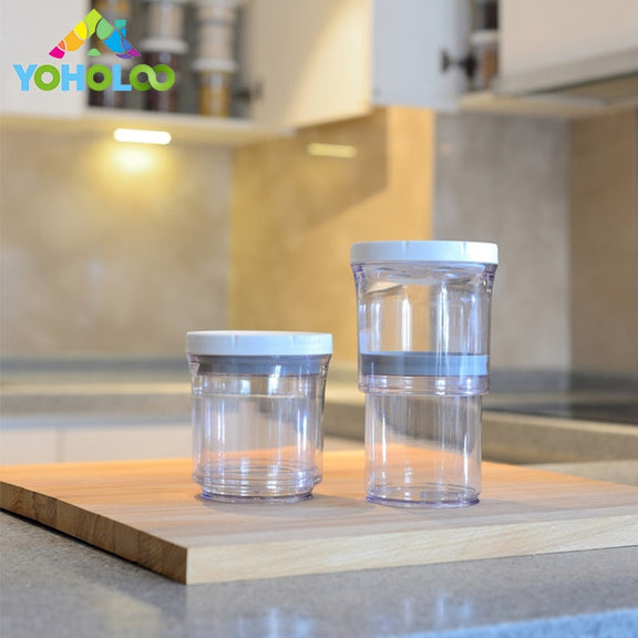 Adjustable Storage Bottle: The Ultimate Space-Saver & Freshness Keeper ...